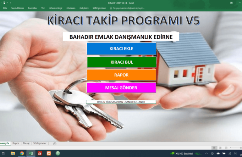 Gayrimenkul ve Kiracı Takip Programı arşivleri - Size Özel Excel Programlar