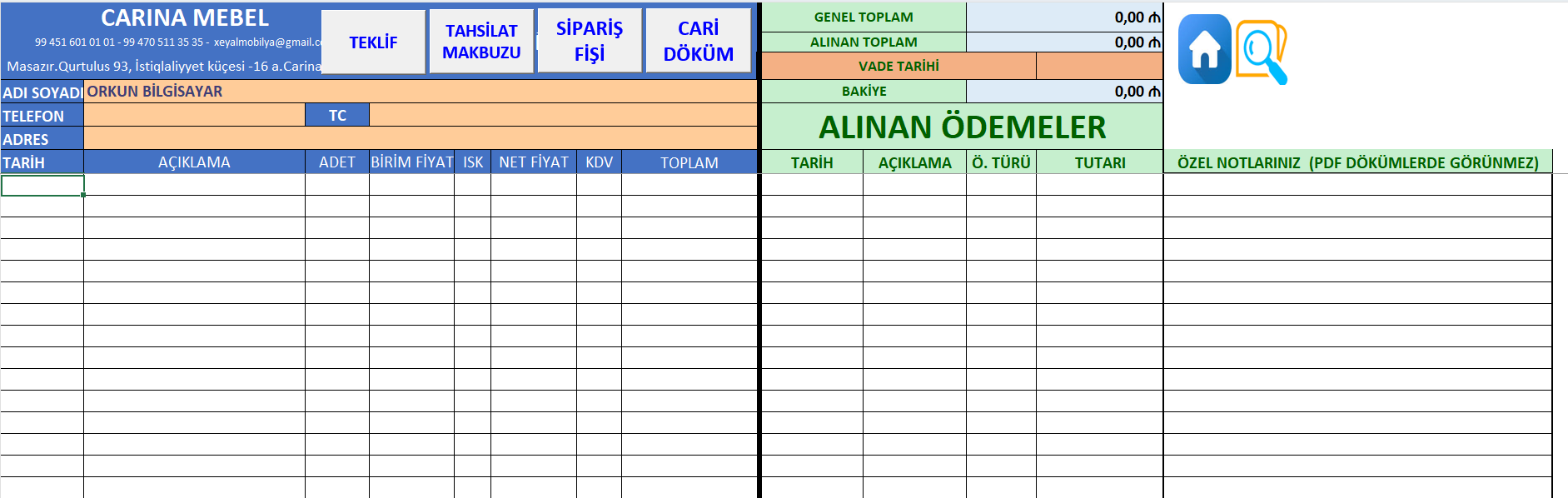Excel Programlar - Program Sepeti