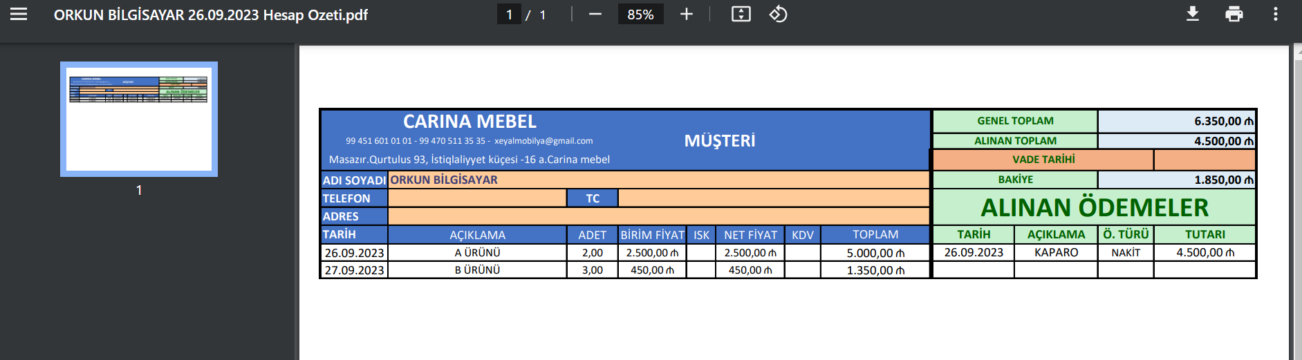 Excel Programlar - Program Sepeti